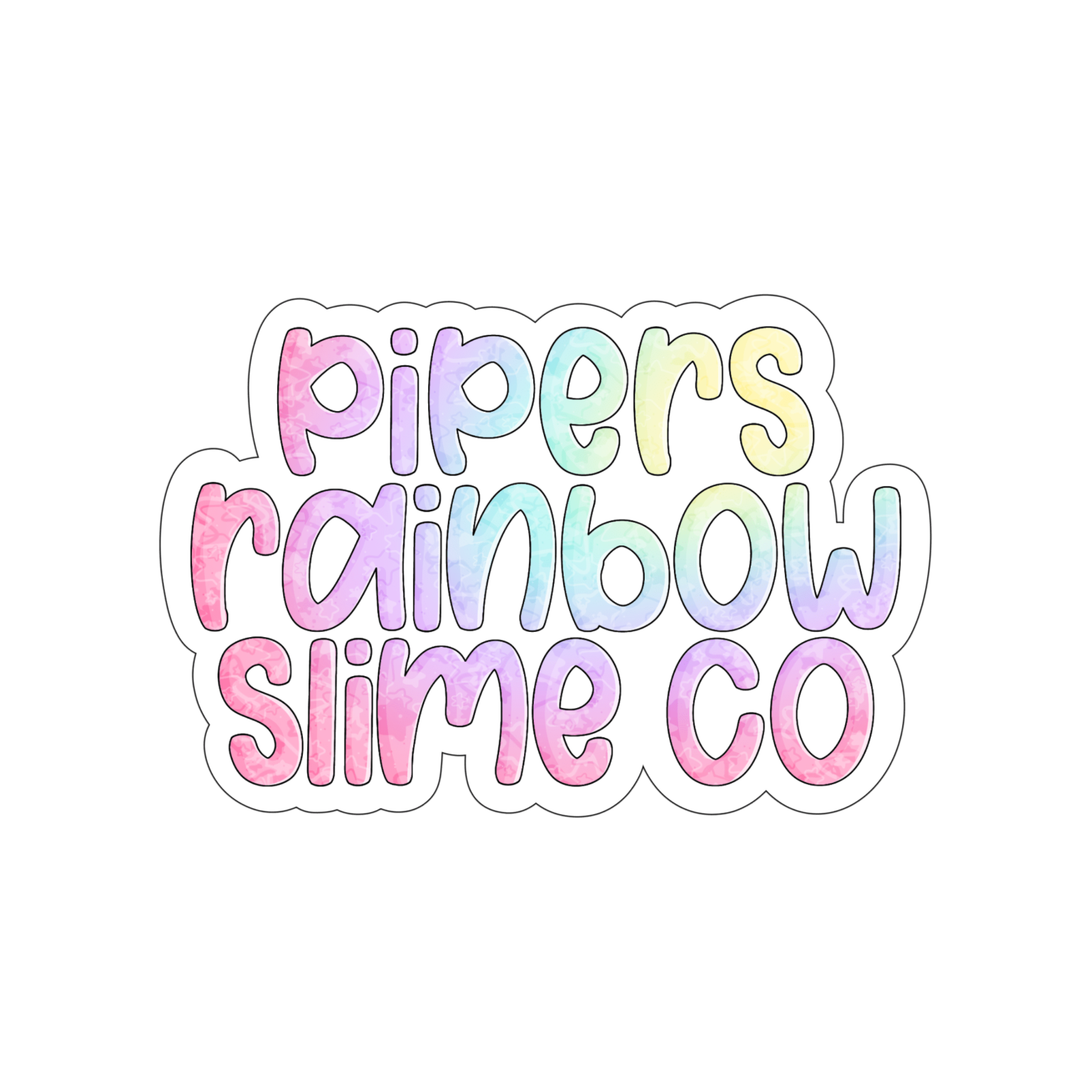 Shipping Pipers Rainbow Slime Co Shipping Pipers Rainbow Slime Co